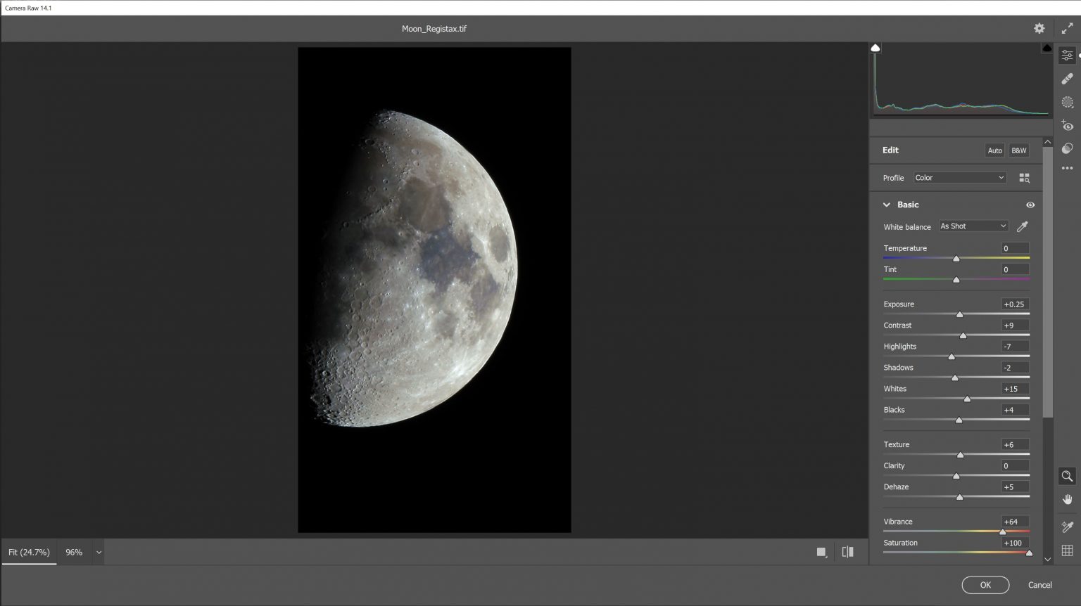How to Process a Moon Photo Using Video From A DSLR - Astro Escape